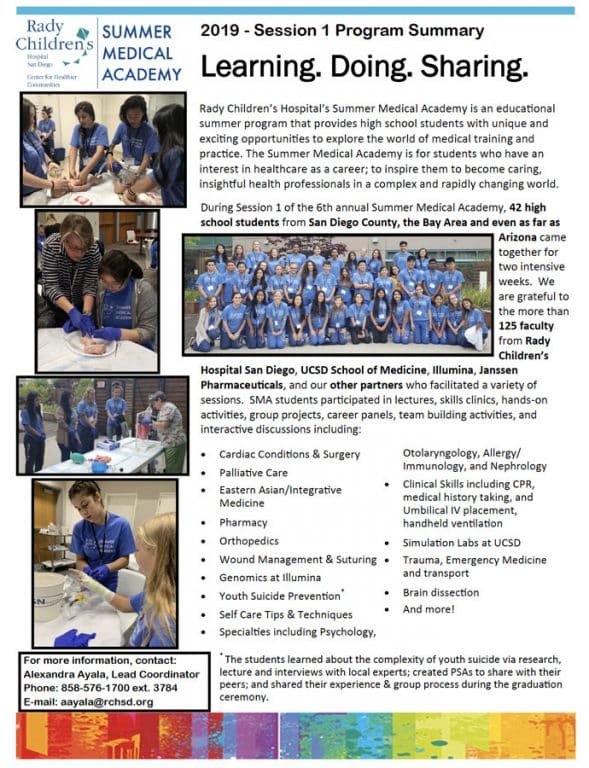 About Summer Medical Academy | Health Scholars